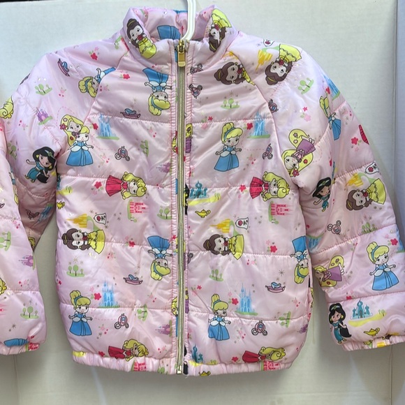 Disney | Jackets & Coats | Disney Princess Puffer Jacket | Poshmark